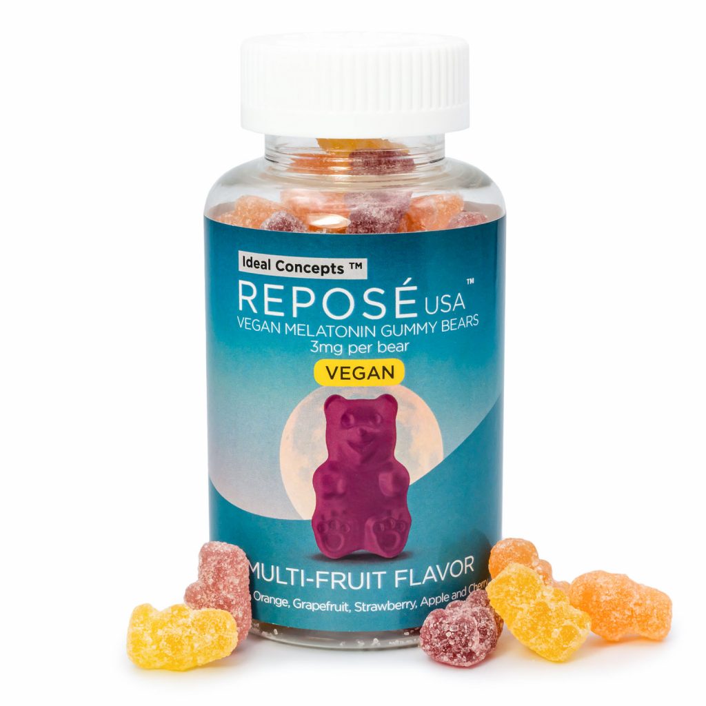 Reposé Vegan Melatonin Gummy Bears Online | Made in the USA